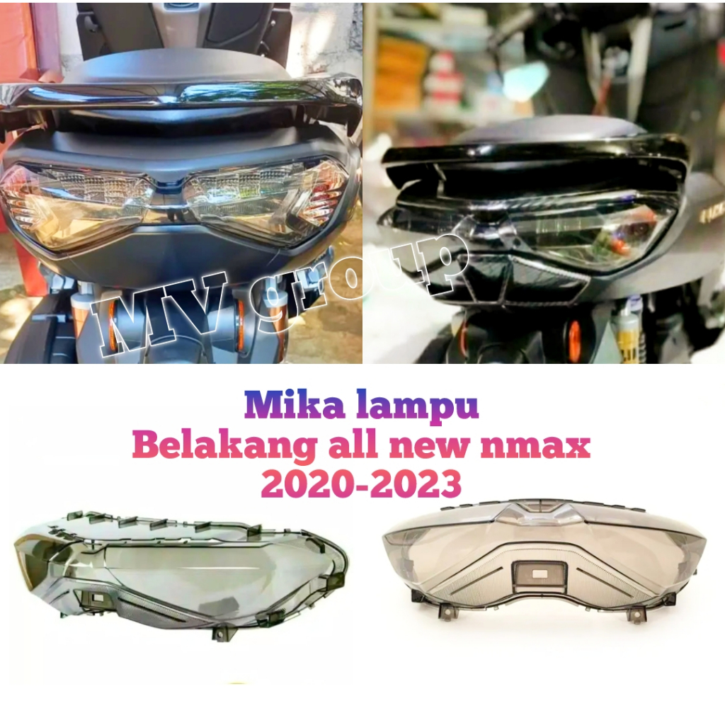 New Nmax Rear Stop Light Glass/Mika Smoke New Nmax 2020 2021 2022 2023 ...
