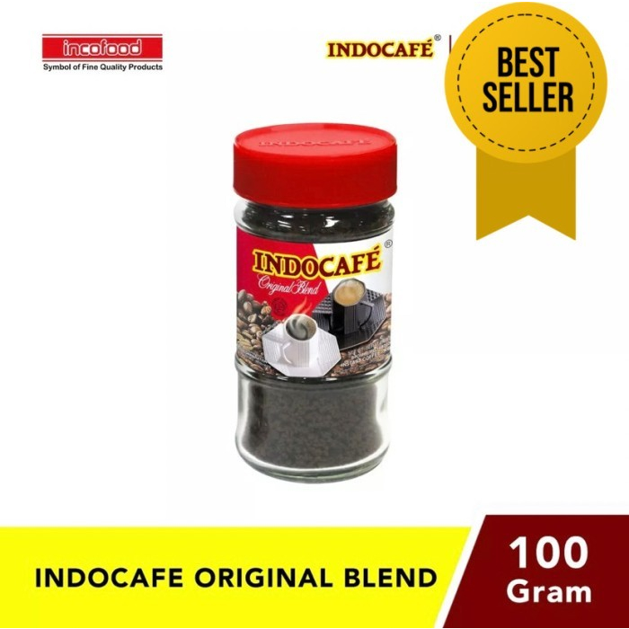Indocafe Original Blend Bottle Packaging/Jar 50Gram | Shopee Philippines