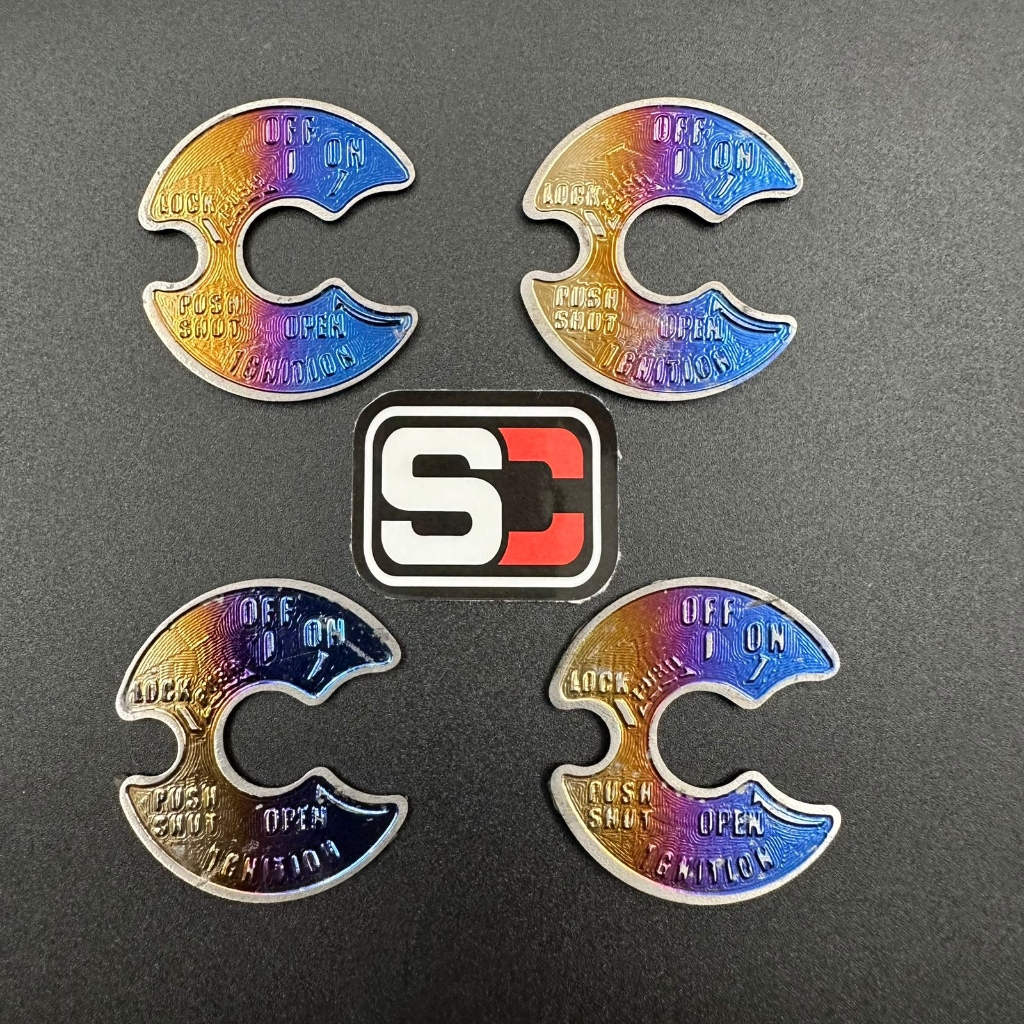 Yamaha Aerox Nmax Mx King Xeon Grade 5 Titanium Ignition Key Cover ...