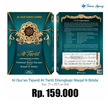 Al-quran Tajwid Waqaf Ibtida At-Tartil A4 Al-Quran AtTartil Suara Agung ...