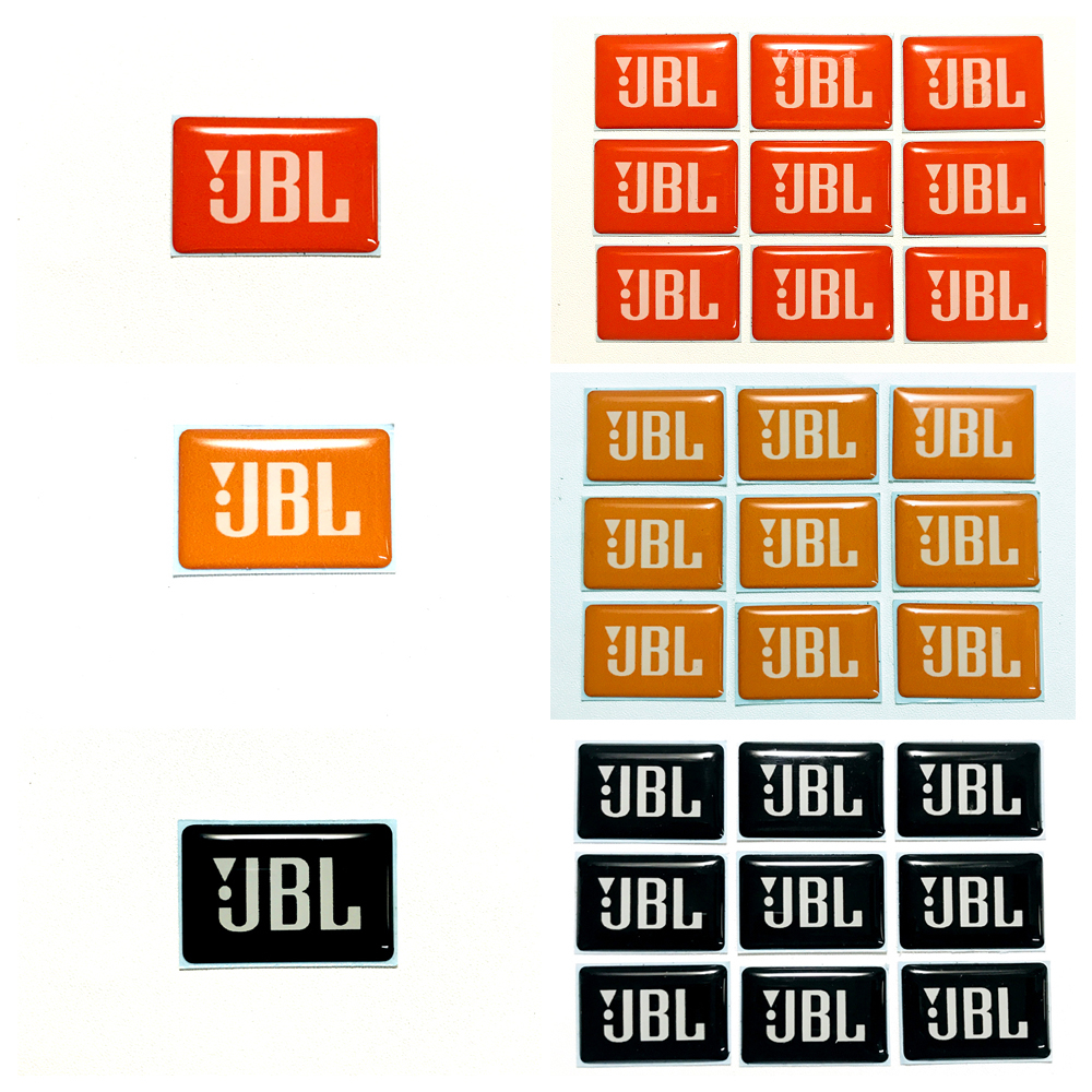 Jbl AUDIO Logo Sticker Miniature Sound 3D Emblem Sticker | Shopee ...