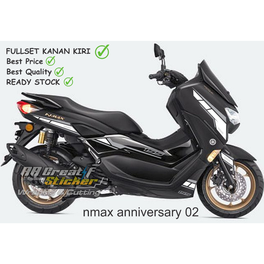 Cutting sticker sticker striping Pole Motorcycle yamaha all new nmax ...
