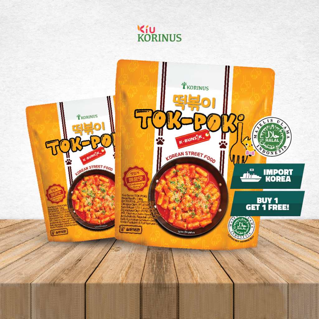 Buy 1 GET 1 FREE K - Bunsik Tokpoki / Tteokbokki / Toppoki / Tok-Poki ...