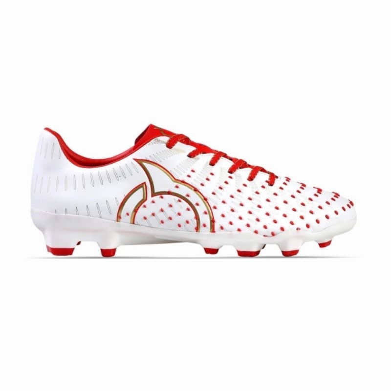 ORTUSEIGHT FOOTBALL SHOES 100% ORIGINAL FORTE AEGON FG SE (WHITE ORTRED ...