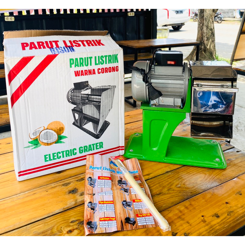 MESIN Bison Brand Electric Coconut Grater Machine bison Grate Machine ...