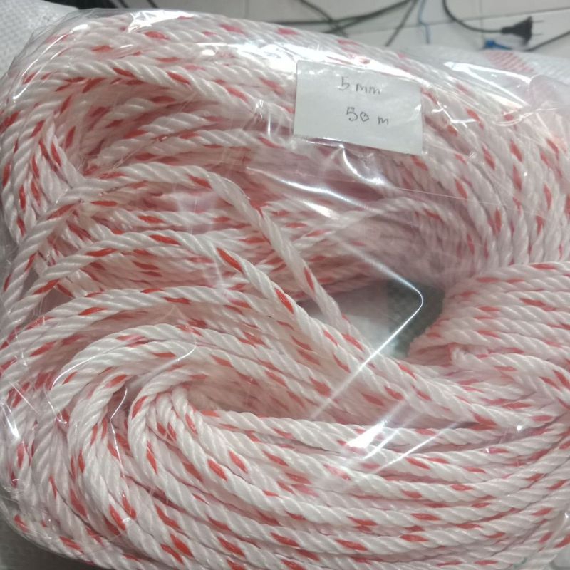 5 milli PPD plastic rope, 50 meters long | Shopee Philippines
