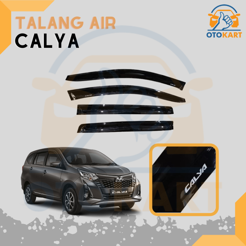 Calya Car Water Gutters / Calya Slim Water Gutters | Shopee Philippines