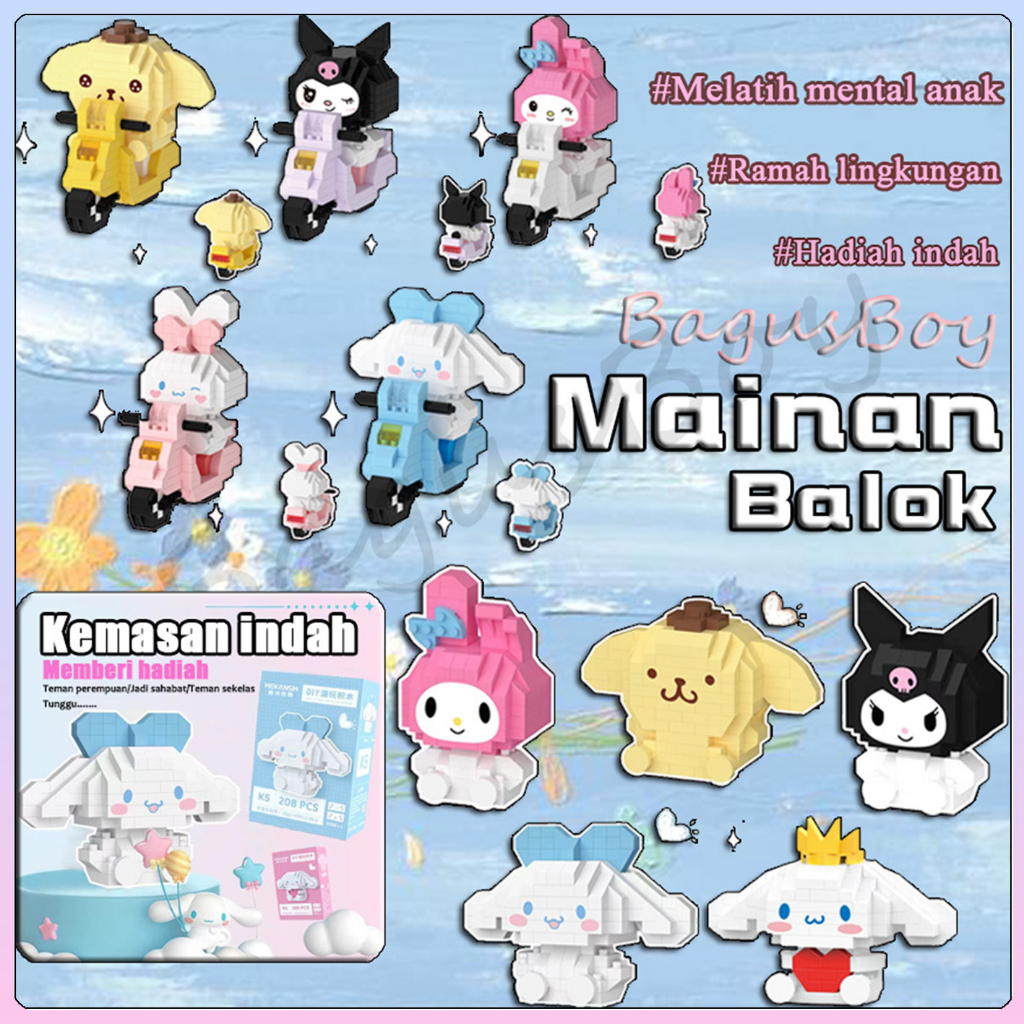 DIY 3D Puzzle Nano Toys Educational Disney Building Blocks for Children ...