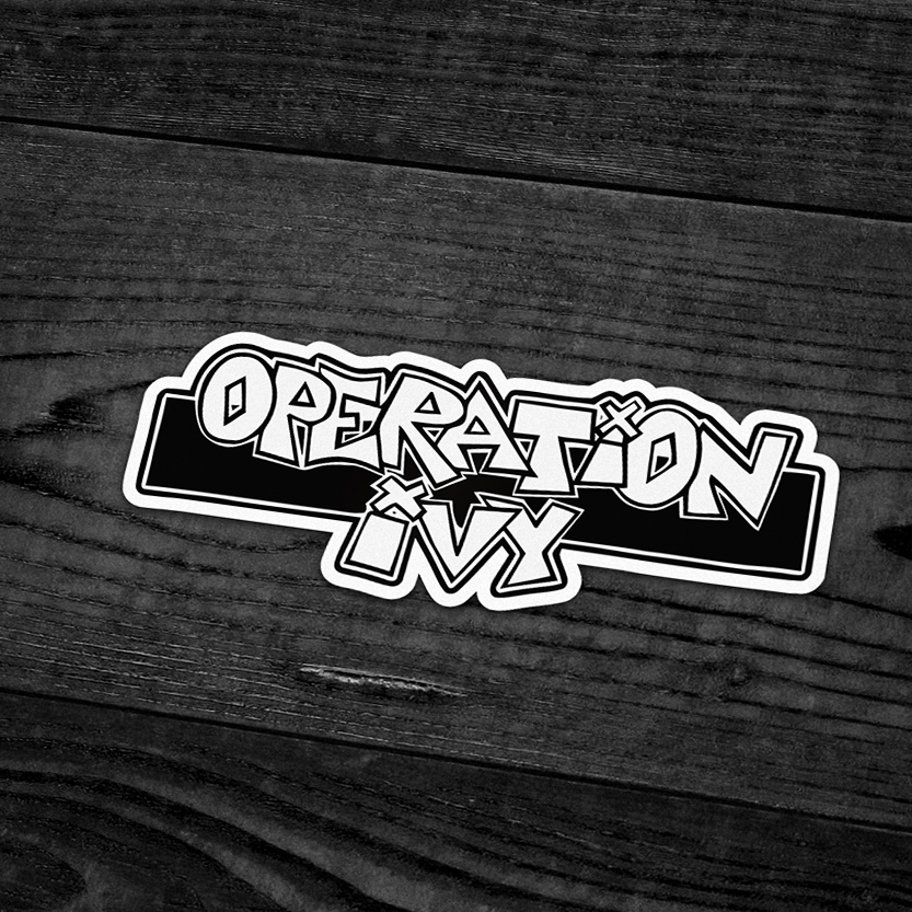 OPERATION IVY Band Sticker (BOOTLEG) | Shopee Philippines