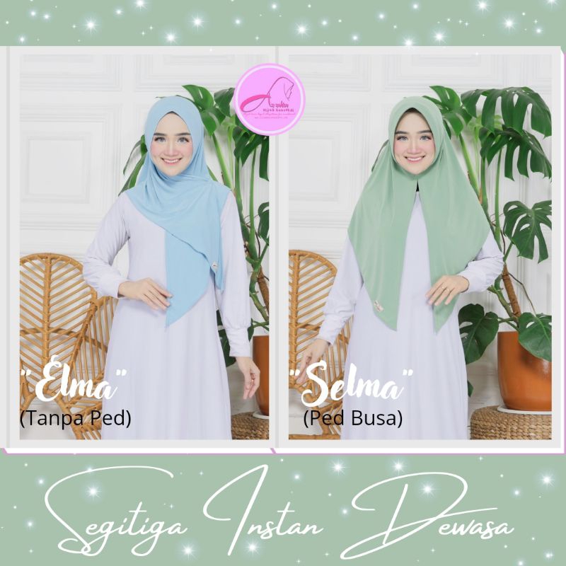 Elma Adult Instant Triangle "Without Ped" And Selma "Ped Foam" //Mecca ...