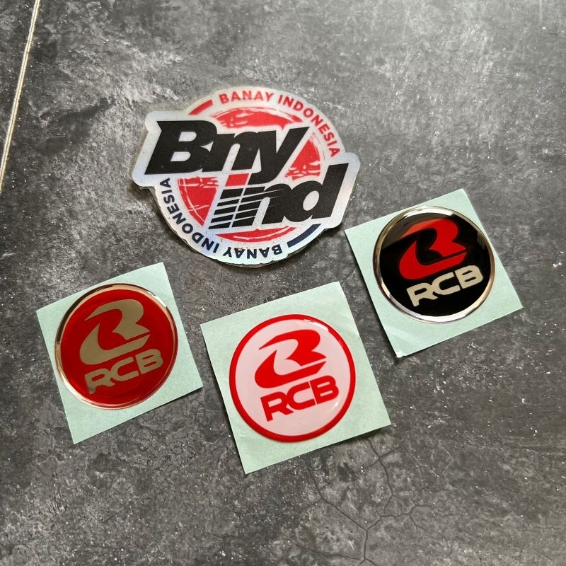 Caliper Emblem Sticker RCB Emblem Sticker Embossed | Shopee Philippines