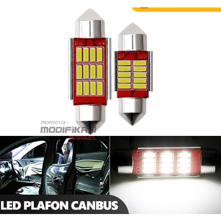 Led CEILING CANBUS CAR INTERIOR LED CABIN LED FESTOON 31mm | Shopee ...