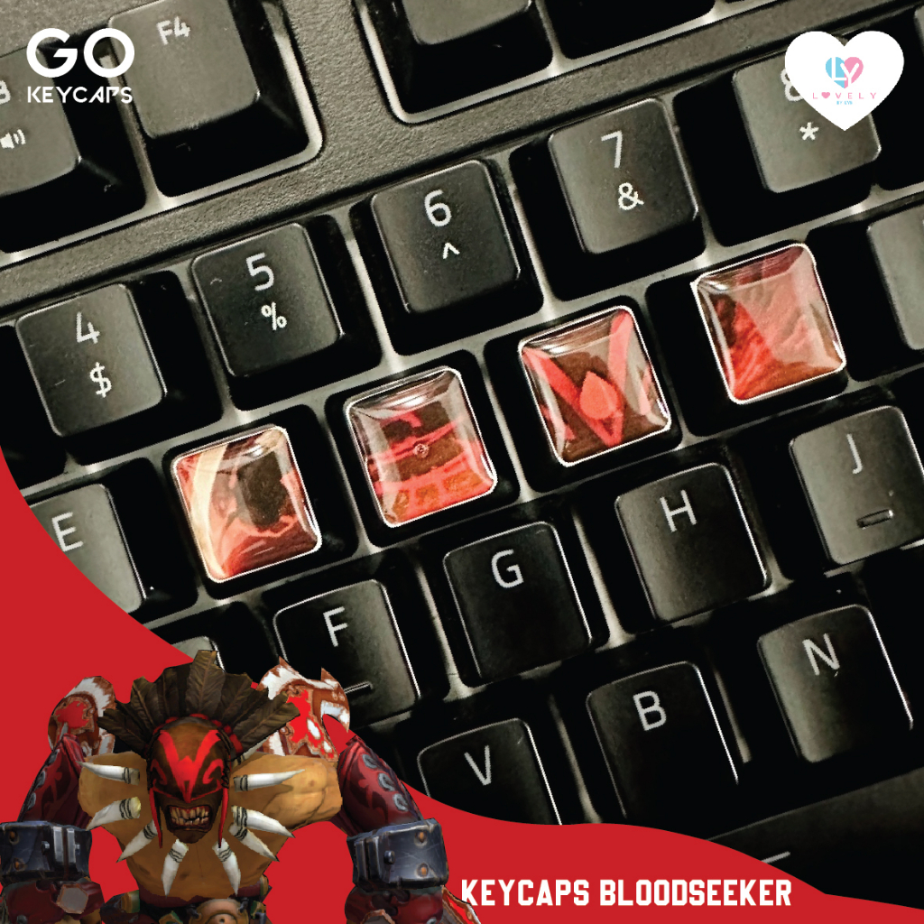 Keycaps PBT Dota 2 Bloodyear Ability | Go KEYCAPS | Shopee Philippines