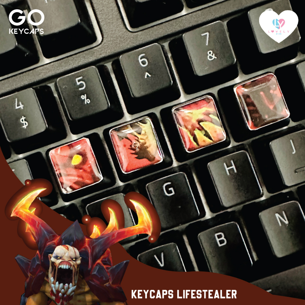 Keycaps PBT Dota 2 Lifeseater Ability | Go KEYCAPS | Shopee Philippines