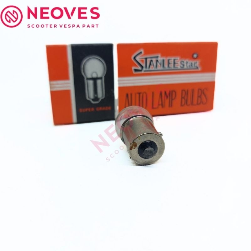 Vespa sprint super vbb vnb rear light bulb, 6 volt stop lamp bulb ...