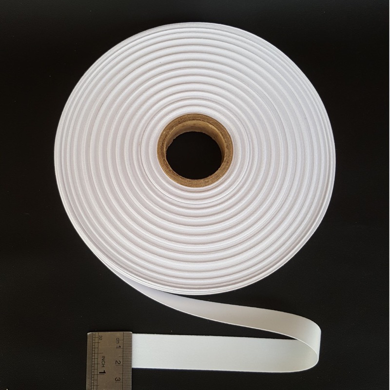 GANTUNGAN Tissue Rope Material Lanyard Id Card Roll Tissue Ribbon Rope ...