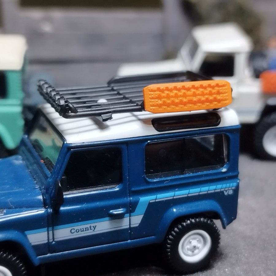 Sand Ladder Recovery Boards Plastic Off Road 1/64 Scale - Diecast ...