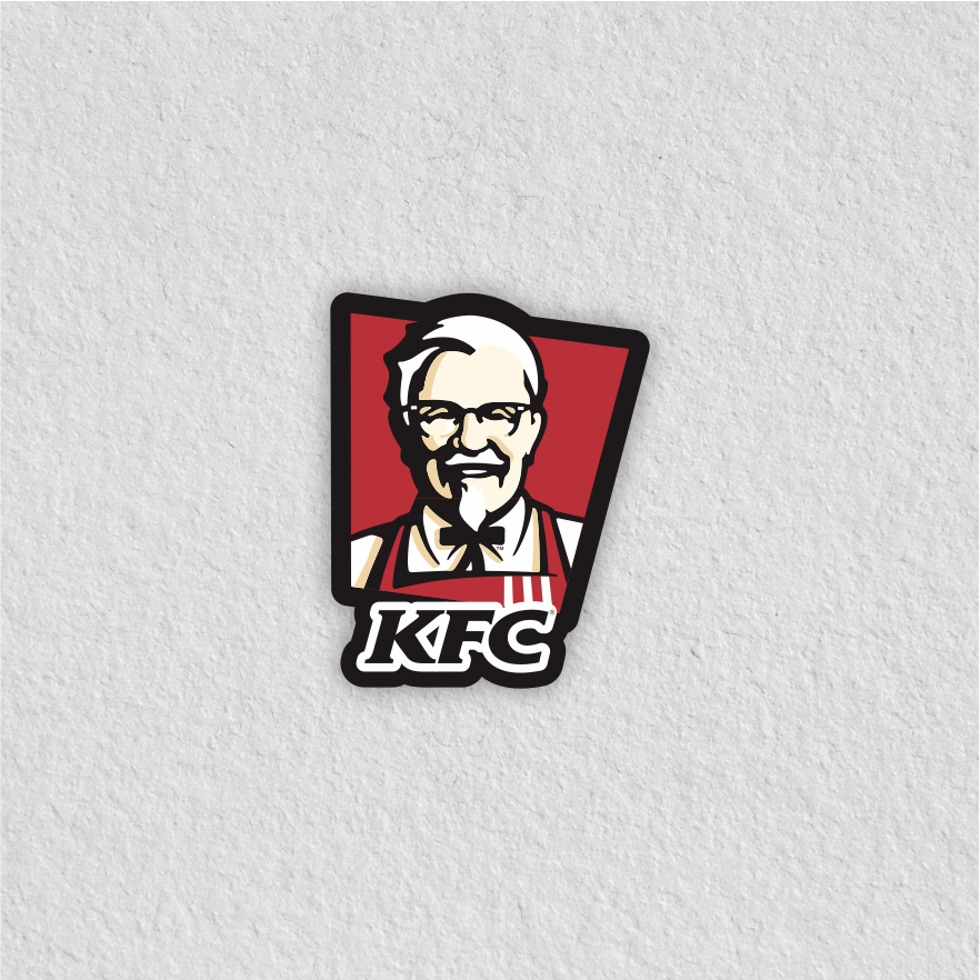Kfc logo distro Sticker | Shopee Philippines