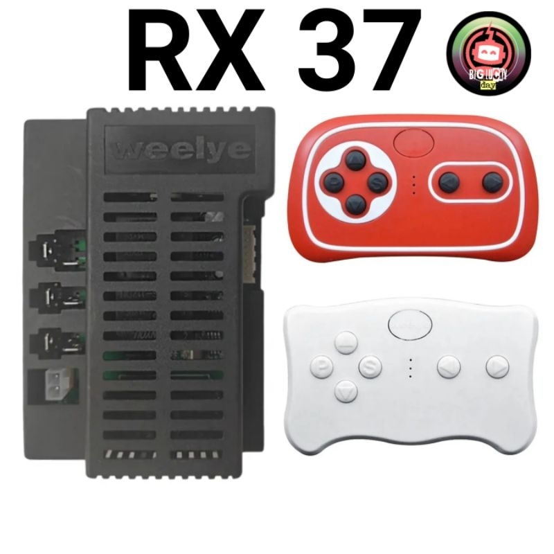 MESIN RECEIVER REMOT WEELYE RX37 12V 7PIN 200W SOCKET B MOBIL AKI ...