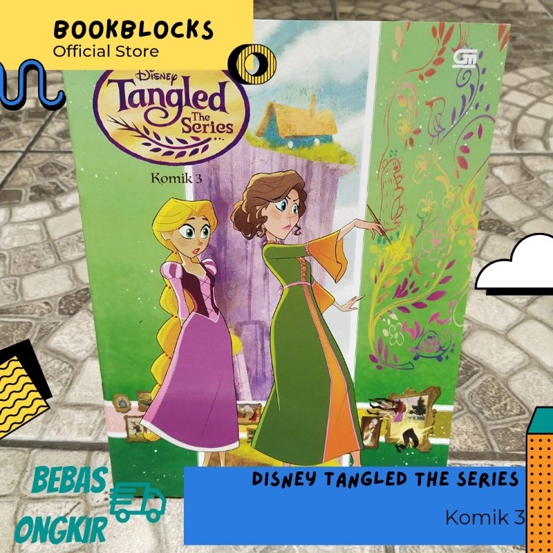 Disney Tangled The Series Comic 3 - Children's Story Book | Shopee ...