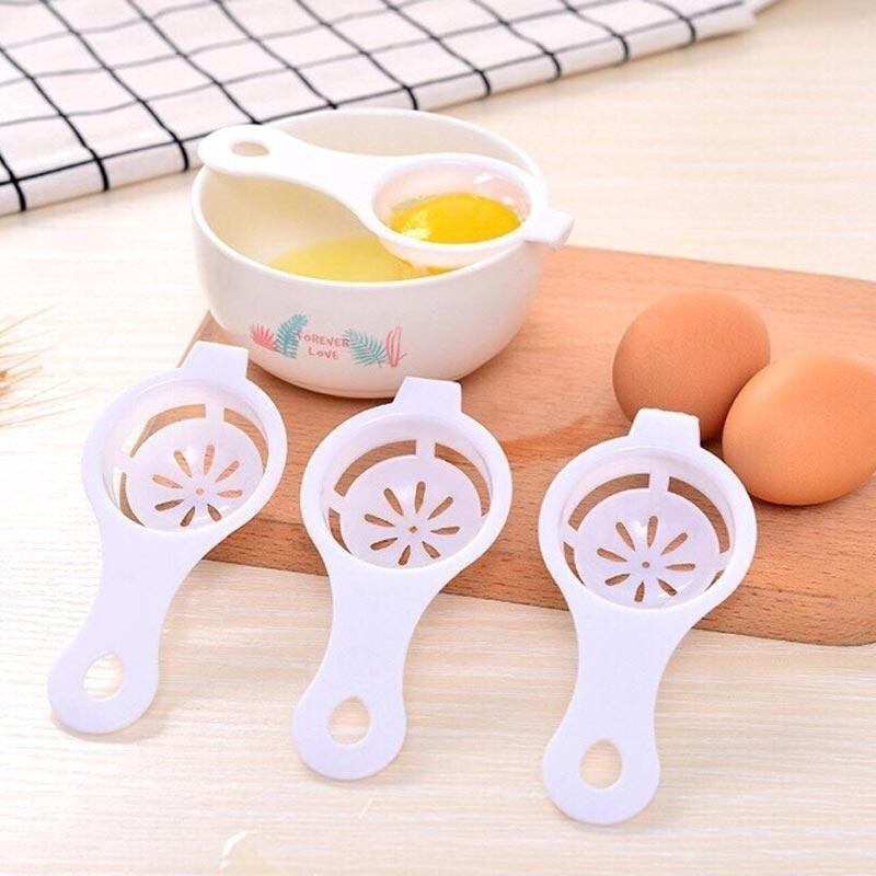 Egg WHITE SEPARATOR EGG Sieve Spoon EGG Yolk SEPARATOR Plastic EGG ...