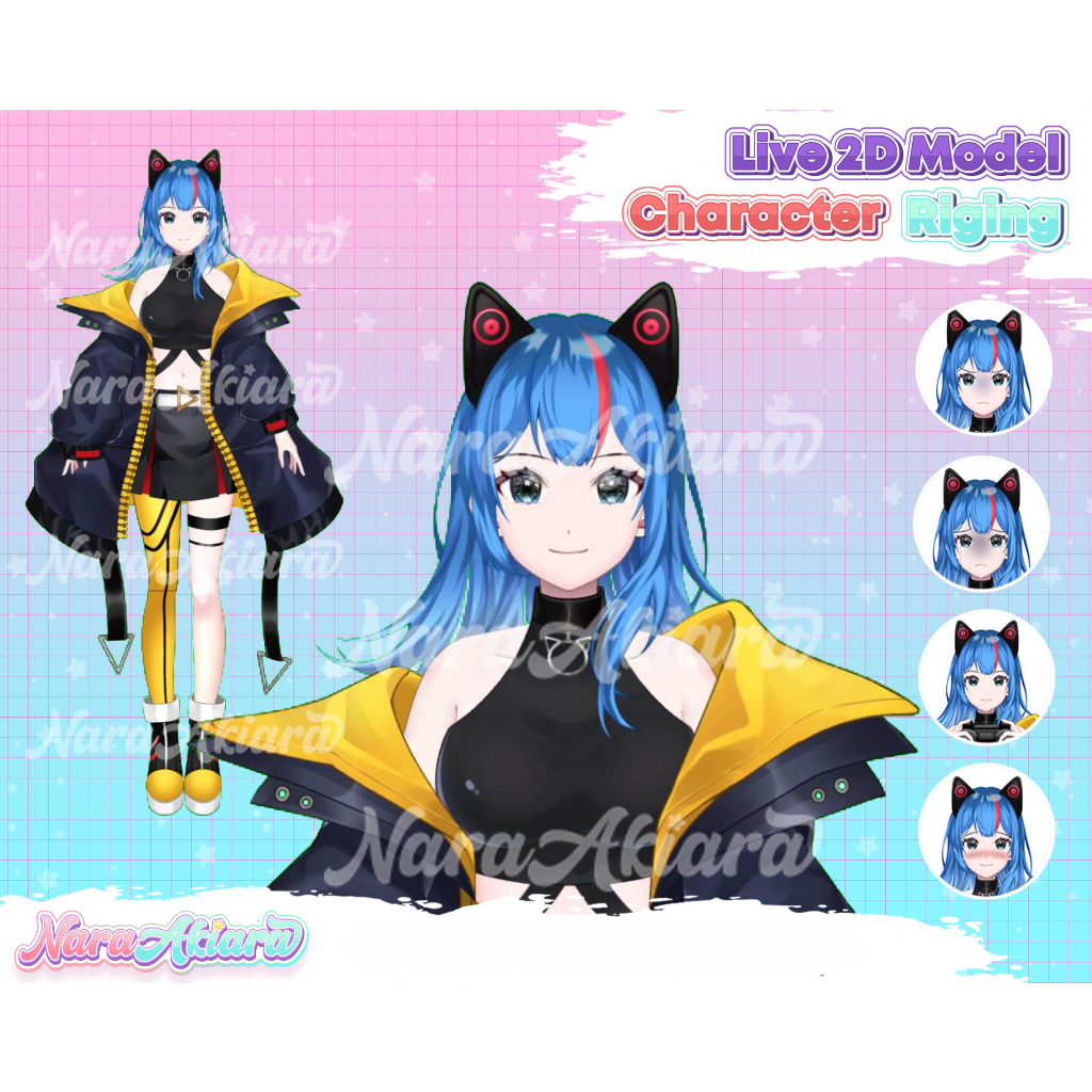 Get Vtuber Characters with Live2D Models Ready to Use and Make Your Streaming Even More ...