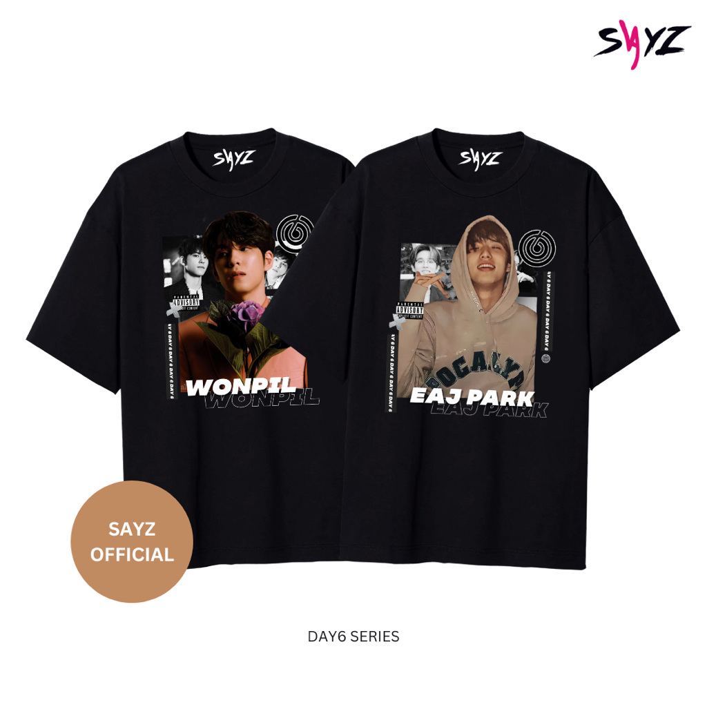 [ Ready ] DAY6 Series T-shirt - Eaj Park Wonpil Sungjin Young K Doowon ...