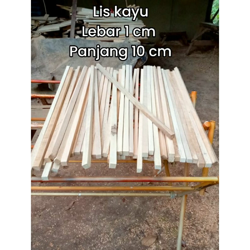KAYU Wooden slats 1cm wide, 10cm long, wooden slats, wooden battens ...