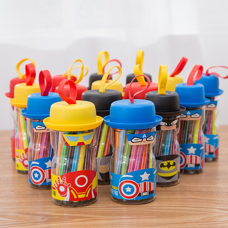 24 color colorful markers | Cute colored markers | Coloring markers 24 ...