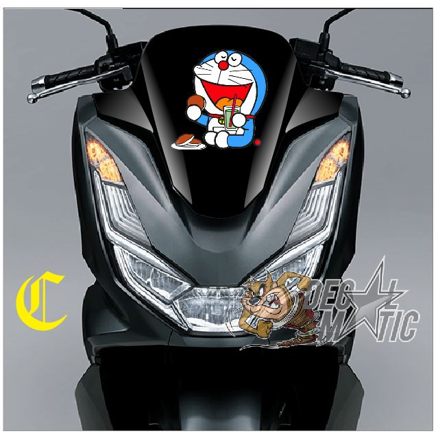 Pcx 150 PCX 160 Doraemon Visor Sticker | Shopee Philippines