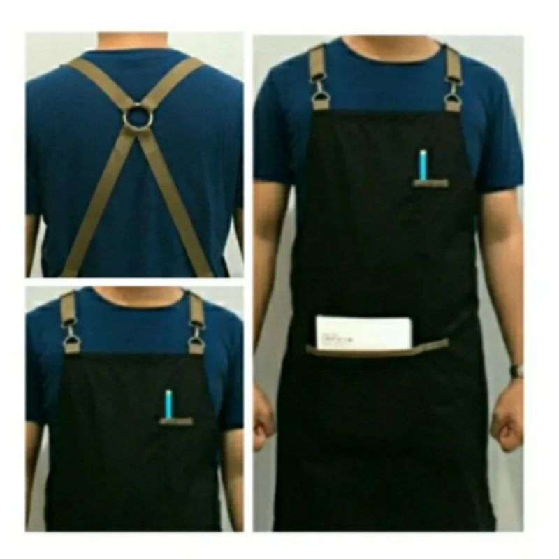 Appron Barista Apron Barista Costume color Barbershop Bartender Barber ...