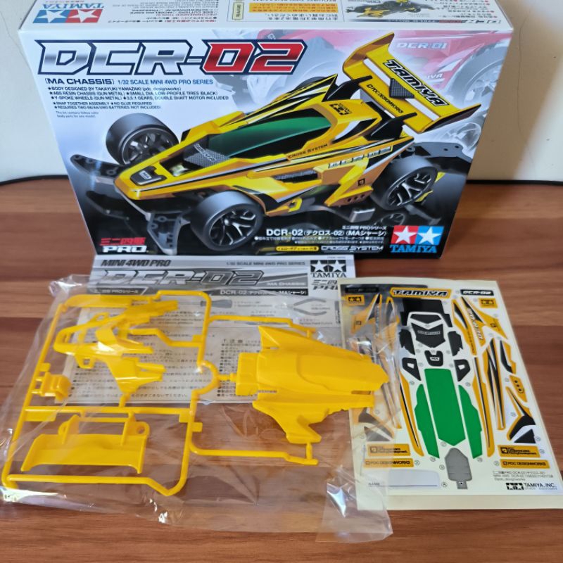 Tamiya 18650 Body DCR-02 Original+Decal+Box/DCR 02 (MA Chassis ...