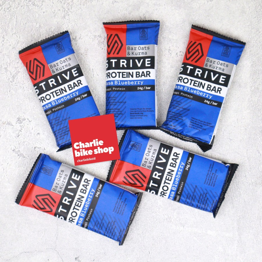 Strive Protein Bar Oats & Dates 24g Blueberry Flavor | Shopee Philippines