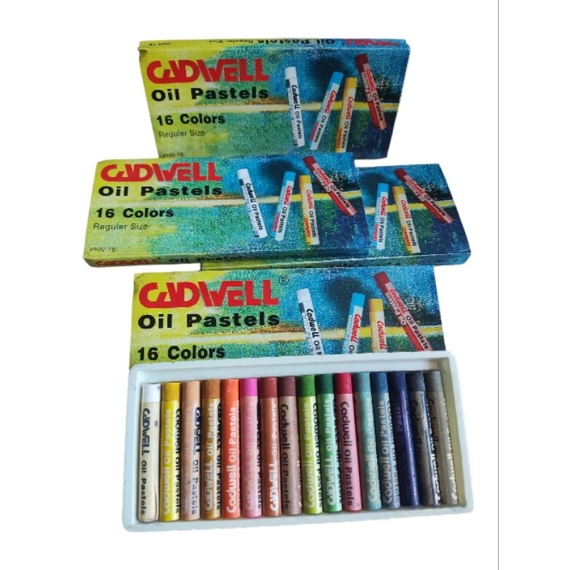 JOY-STAR 16 colors oil pastel crayons/crayons (new old stock) | Shopee ...