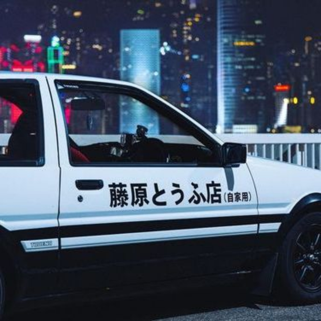 Fujiwara Tofu Initial D Car Sticker JDM Cutting Sticker | Shopee ...