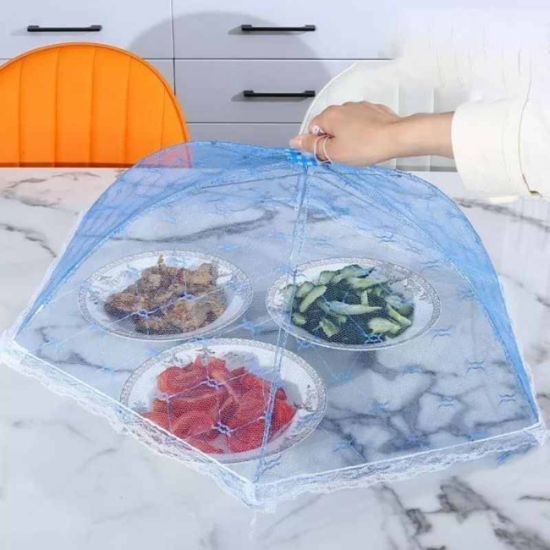 Transparent Mesh Folding Serving Hood | Shopee Philippines