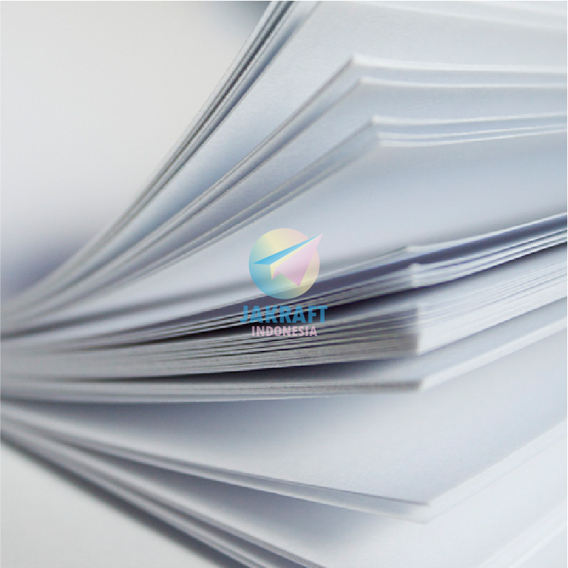 PUTIH (50 Sheets) Art Paper Carton Cardboard A4 210 Gsm Gram White 2 ...