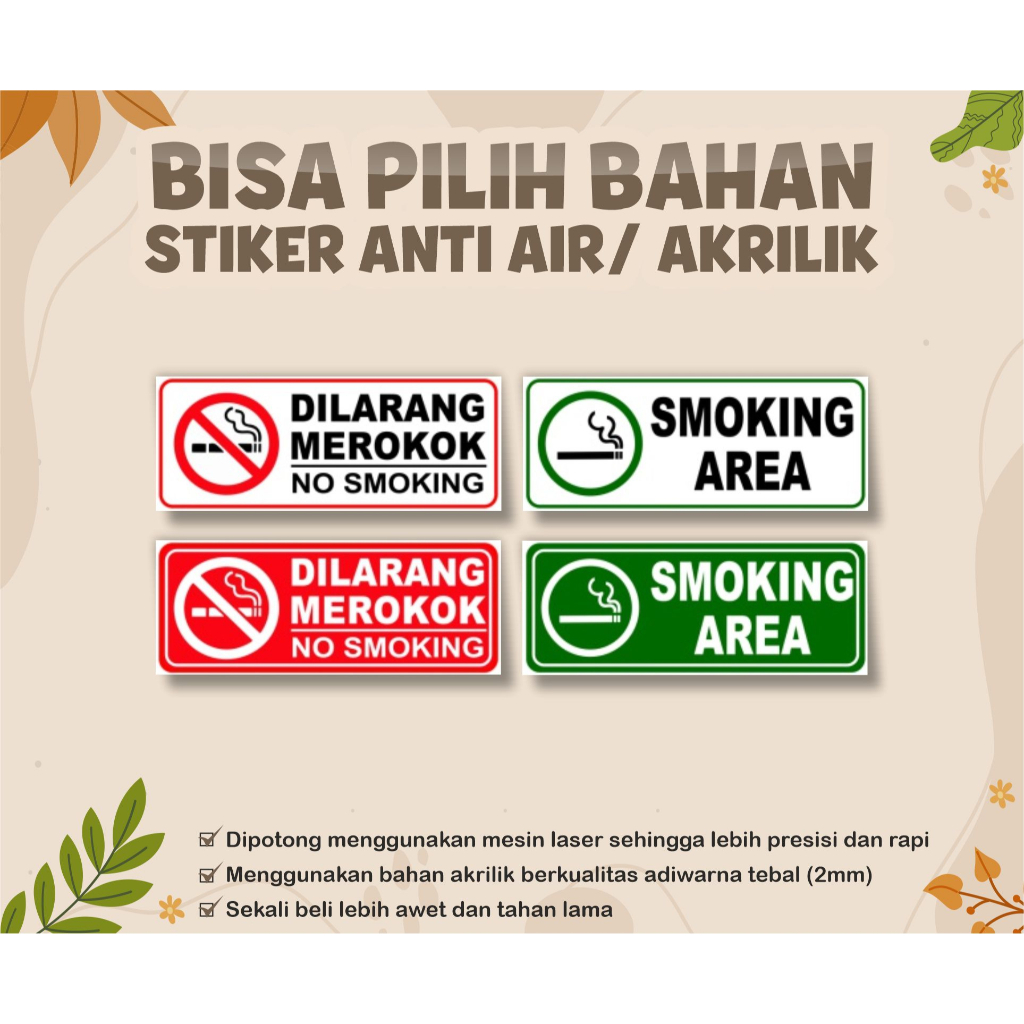 No Smoking Sticker No Smoking Area Signboard Sign Board No Smoking No ...