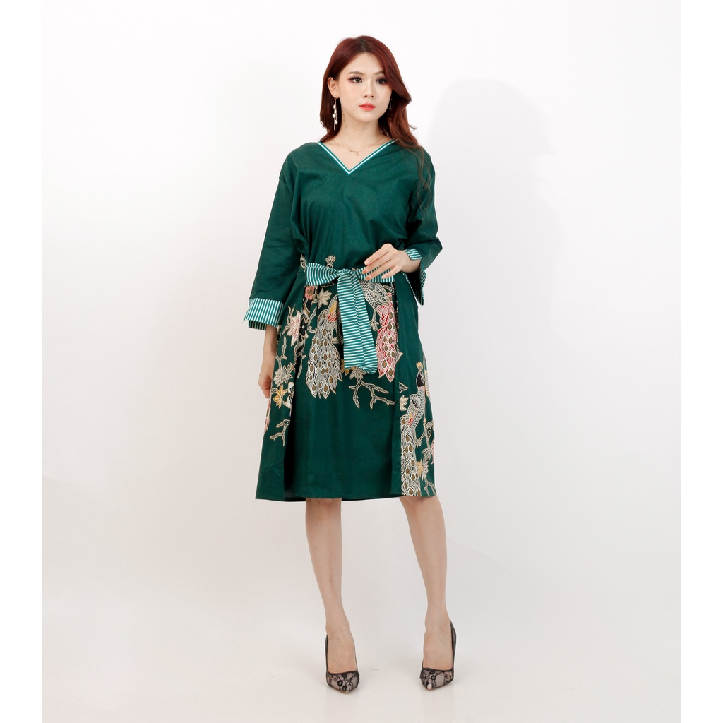 Batik DRESS BIG SIZE Women JUMBO 020 OVERSIZE XXL XXXL LD 120cm MODERN ...