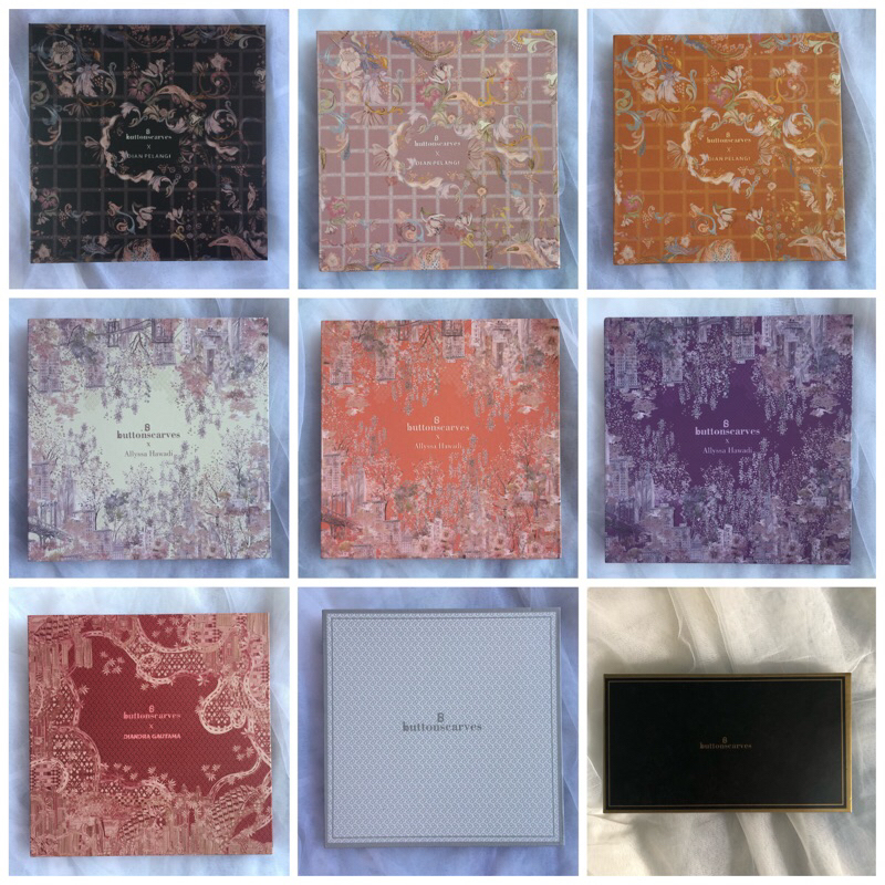 Complete Original Buttonscarves Box (Box Only) | Shopee Philippines