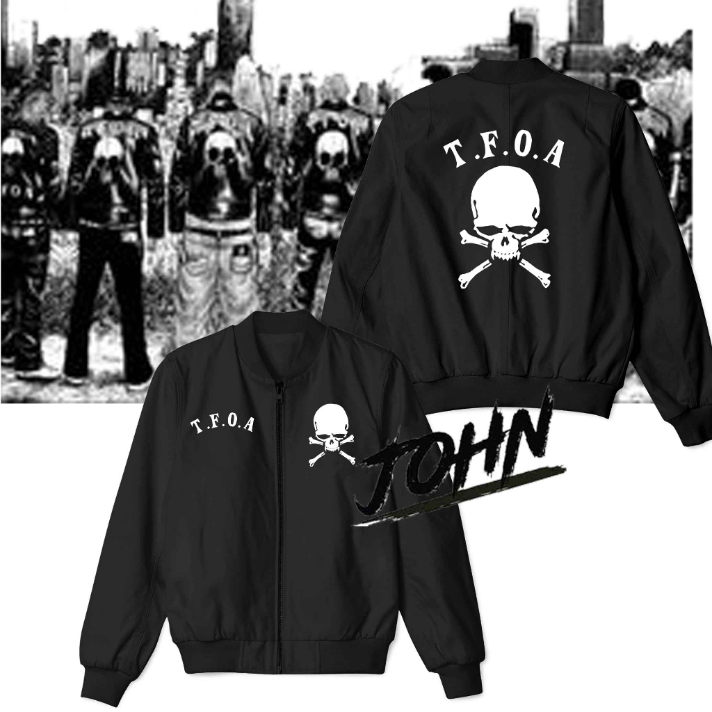 Crow Zero Bomber Jacket - TFOA | Shopee Philippines