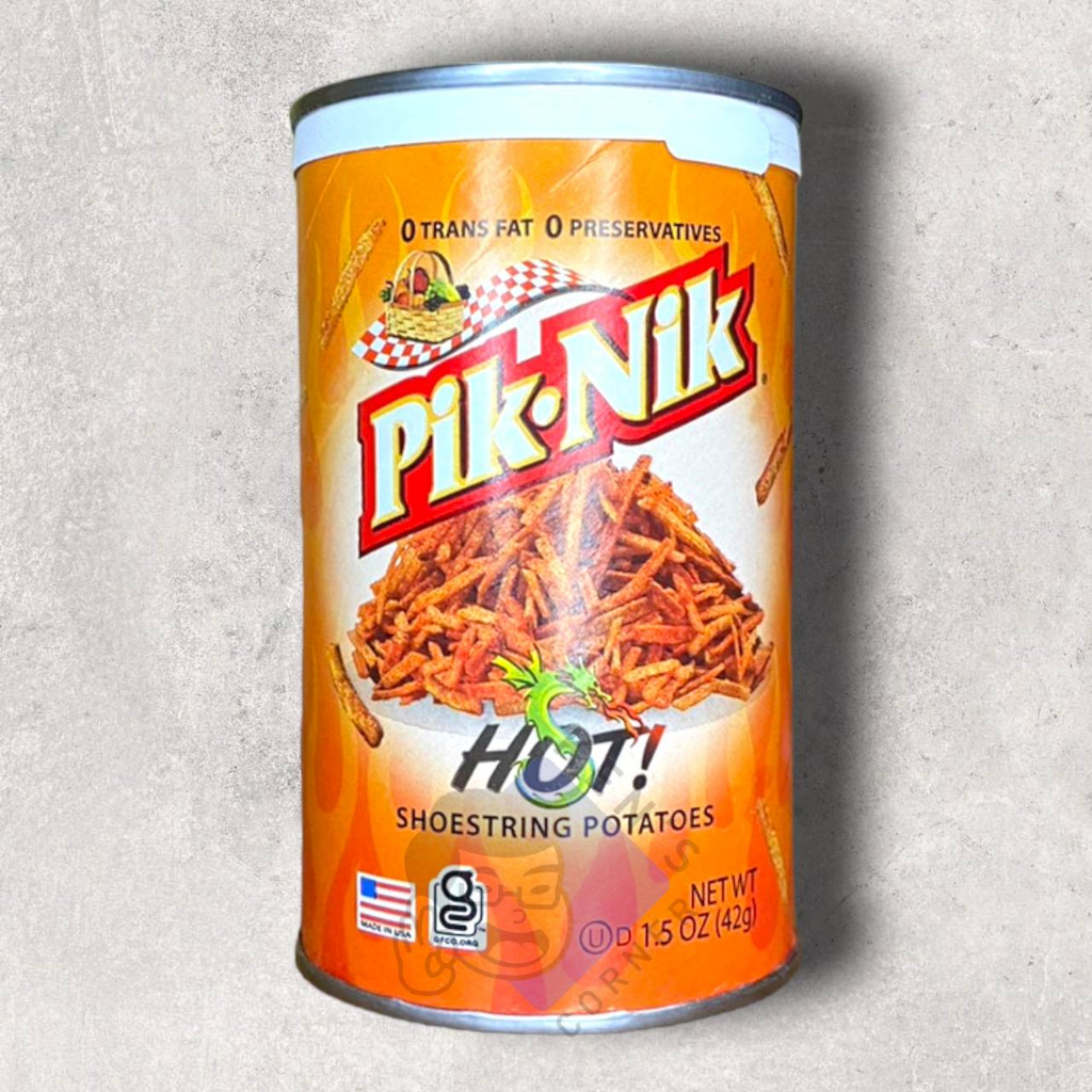 Pik Nik Shoestring Potato HOT 40gram 3 Variants/Potato Snack Import USA ...