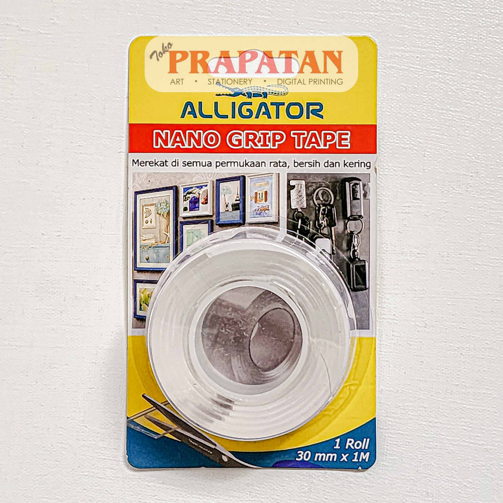 Alligator Nano Grip Tape | Double Sided Adhesive | Masking tape ...