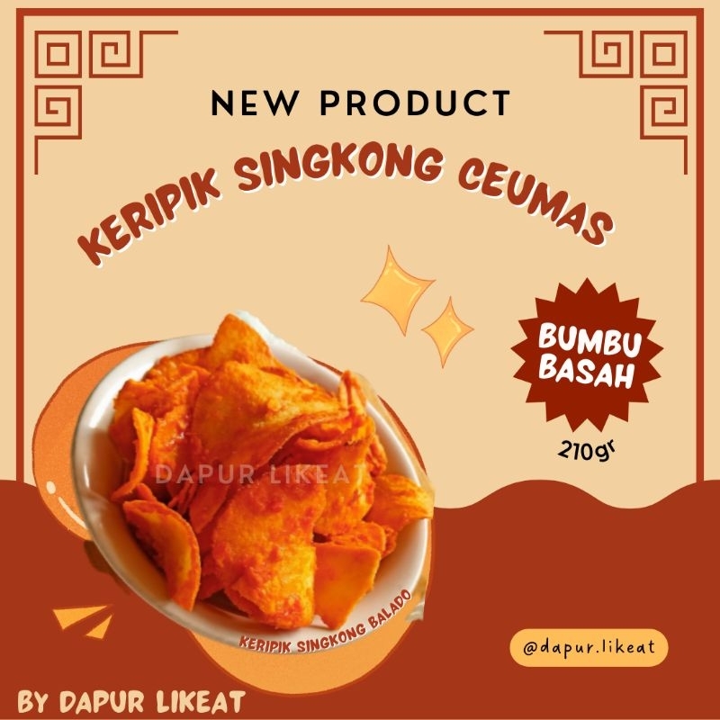 Cassava Chips balado Ceu Imas | Shopee Philippines