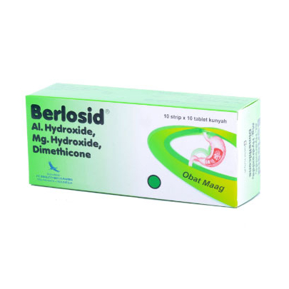 Berlosid Box 100's Berlico Tablets/Ulcer Medicine/Stomach Acid Medicine ...