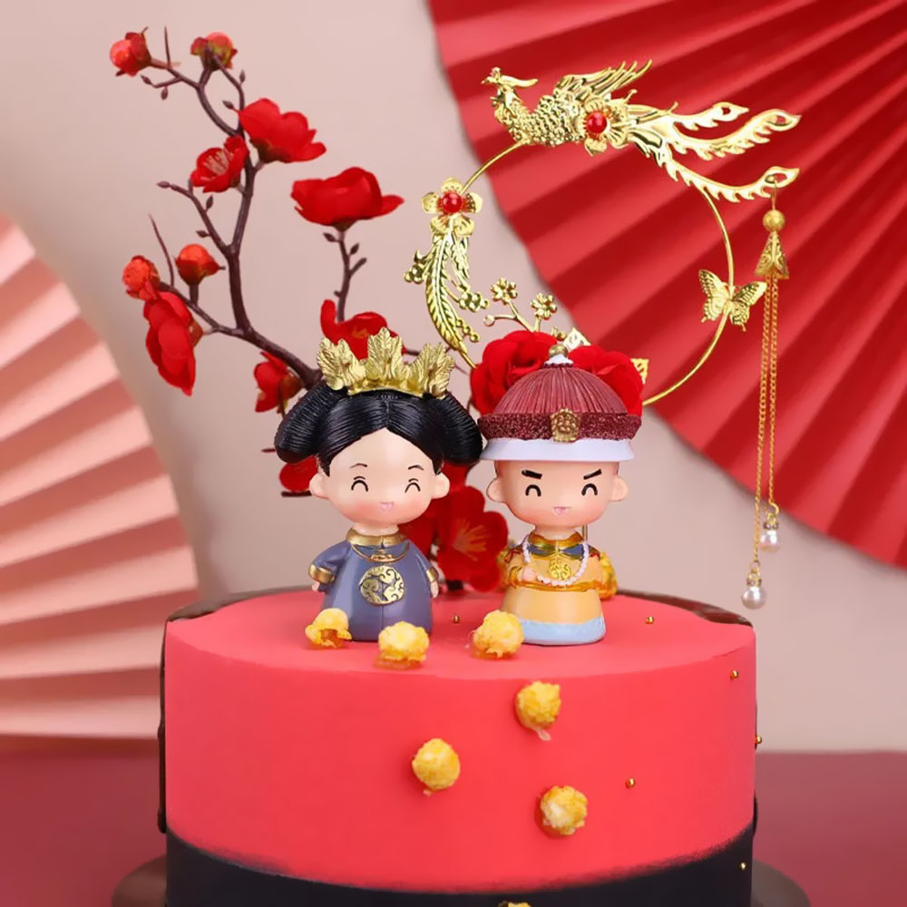 RATU All ITEMS CAKE TOPPER WEDDING SANGJIT CHINESE CAKE DECORATION ...