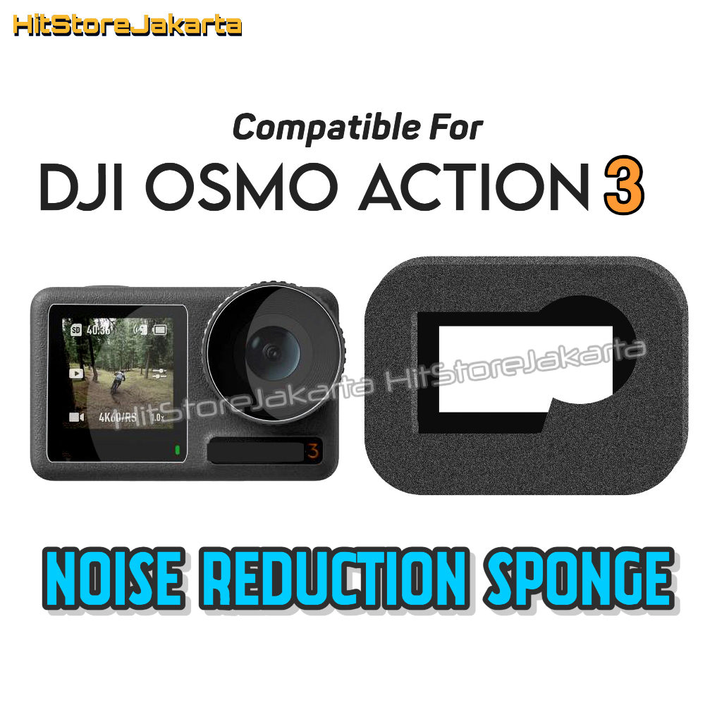 Noise Reduction Foam Sponge For DJI Osmo Action 4 Soundproofing Osmo ...
