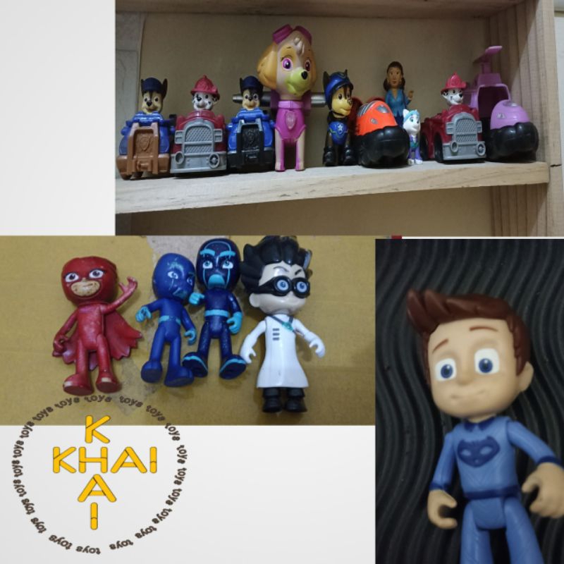 Paw Patrol toys USED Figure Happy Meals Mcd McDonalds Paw Patrol Pj Mask | Shopee Philippines