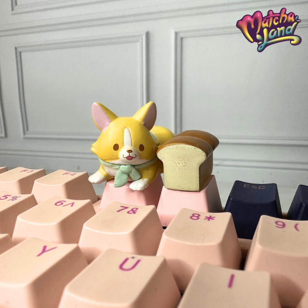 Corgi Dog Mechanical Keyboard Keycaps; custom Mechanical keyboard ...