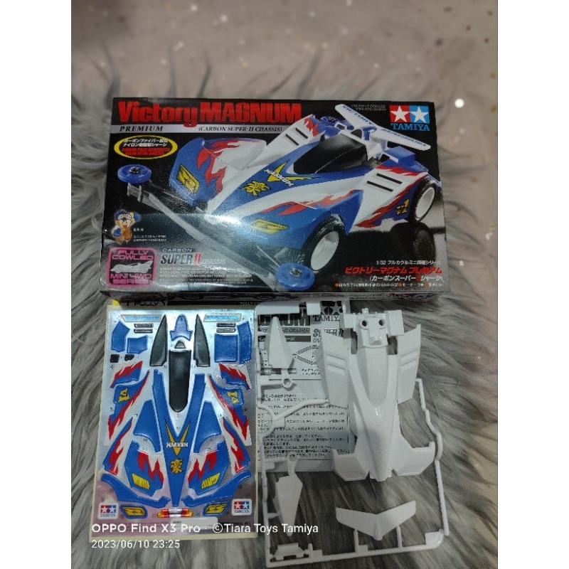 Tamiya 19434 Body Victory Magnum Premium Super 2 Chassis + Decal + Box ...